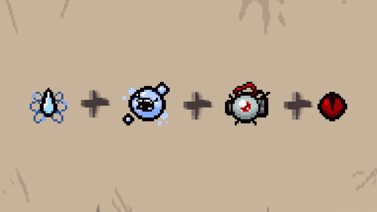 So this combo DEALS 80000+ damage ONE SHOT in The Binding of Isaac ...