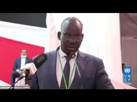 the First Vice President of the Republic of S.Sudan Dr. Riek Machar Teny-Dhurgon - YouTube