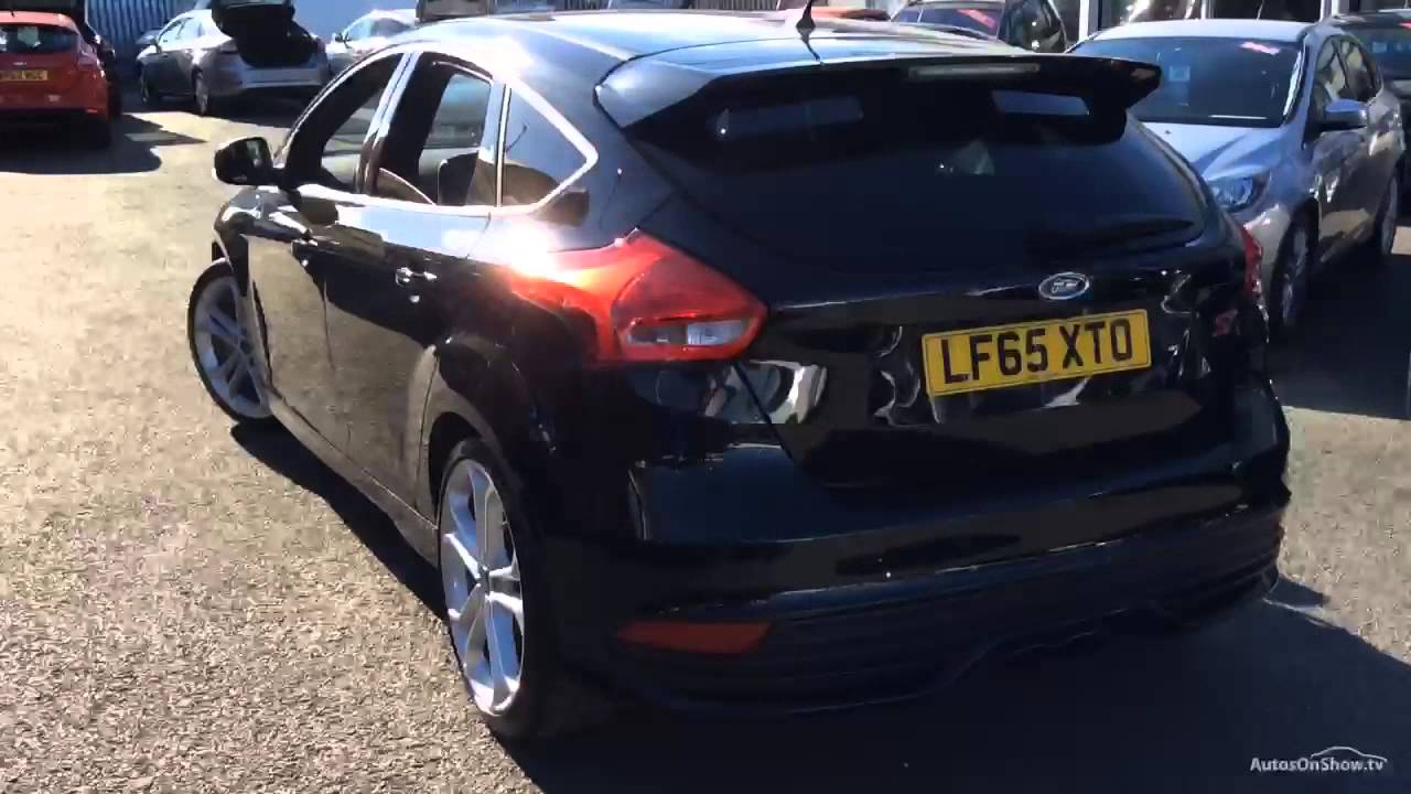 FORD FOCUS ST-3 BLACK 2016 - YouTube