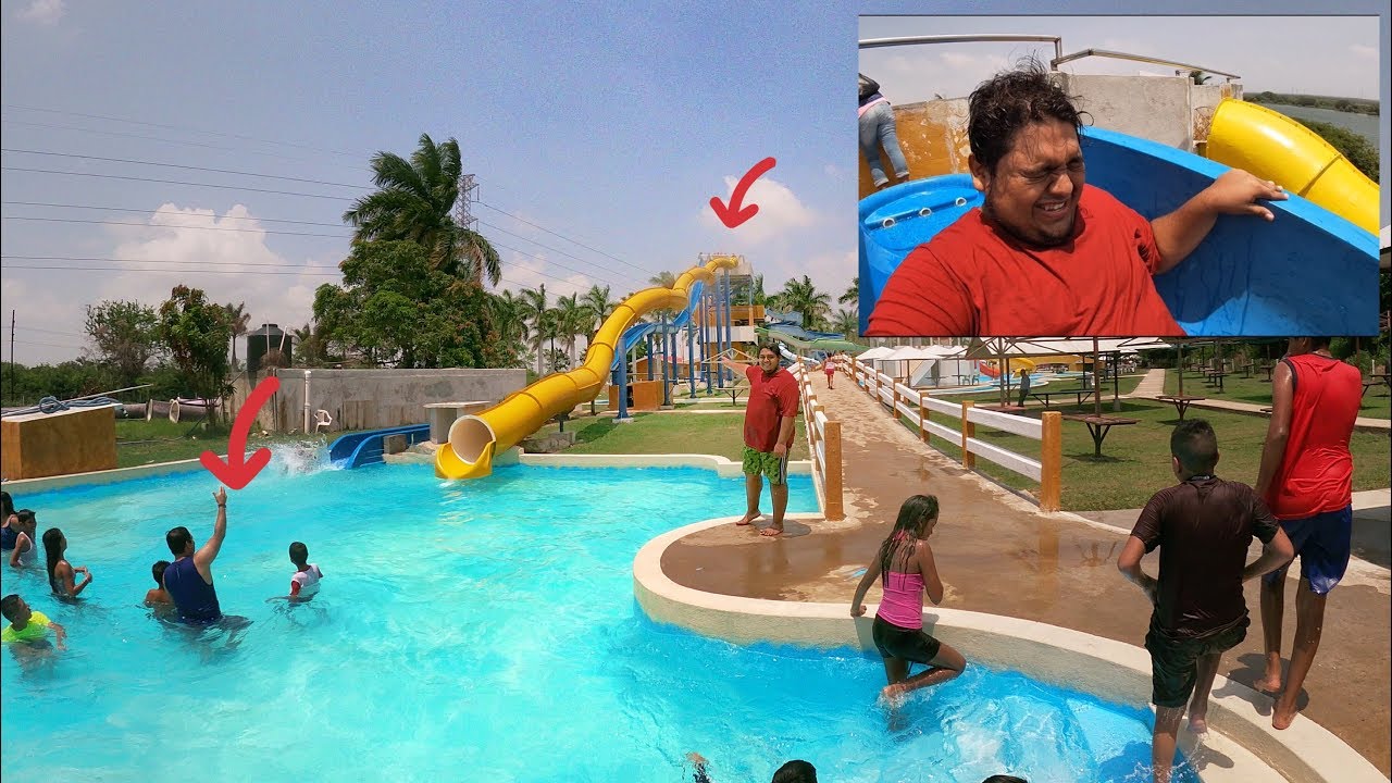 WATER PARK + GoPro Hero 7 | WATER SLIDE 🌊 - YouTube