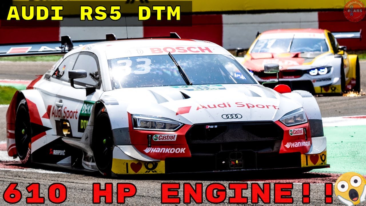 2019 Audi RS 5 DTM – The New Audi 610 HP Turbo Engine For The DTM - YouTube