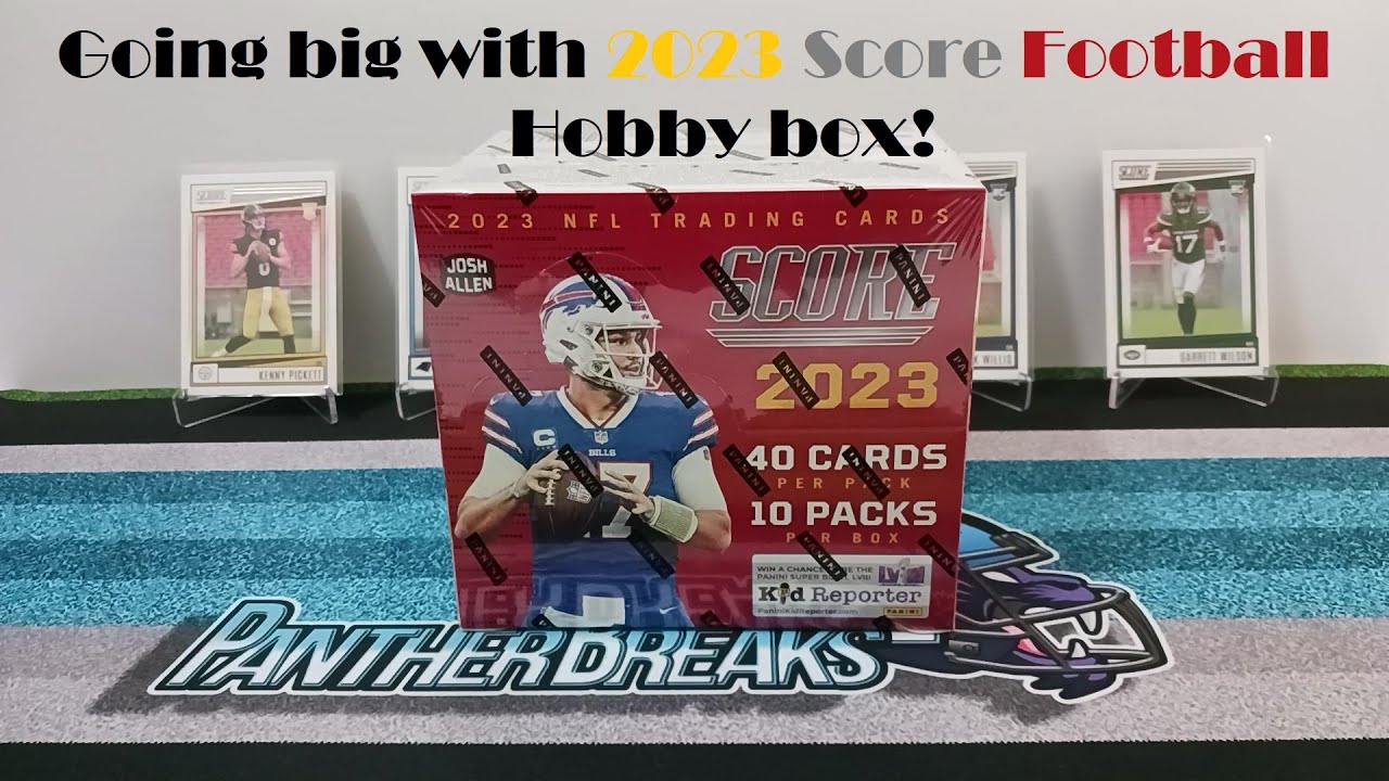 2023 Score Football Hobby Box! Hot🔥or Cold🥶? - YouTube