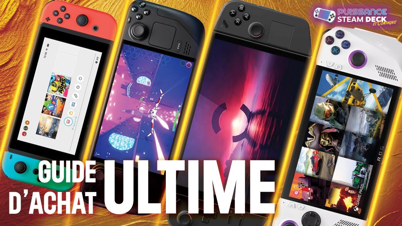 GUIDE ACHAT ULTIME: Steam Deck/Rog Ally/Legion Go/Nintendo Switch ...