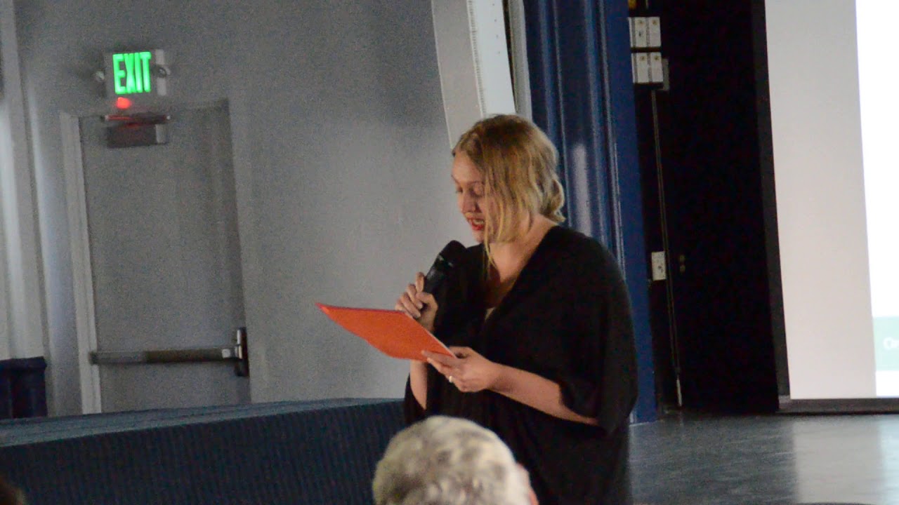 Rachel Najjar Speaking at DEQ Public Meeting in The Dalles on Superfund ...
