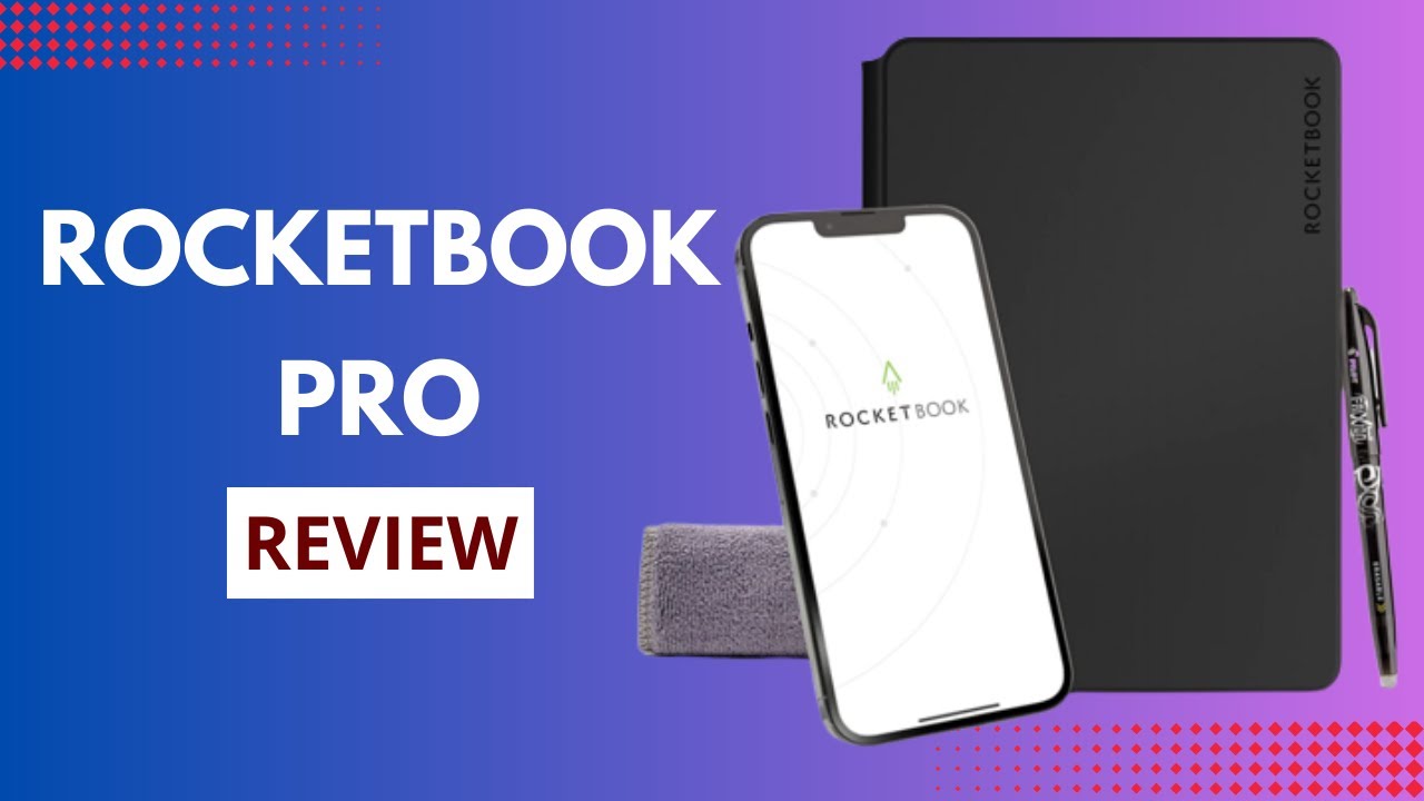 Rocketbook Pro: Reimagining the Way You Take Notes! | Review - YouTube