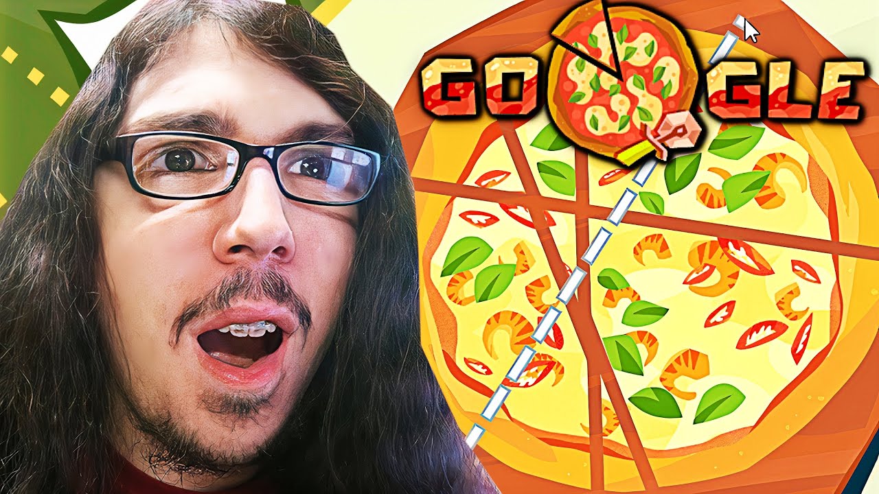 I Played The Google Pizza Game (Google Doodle Pizza Puzzle) - YouTube
