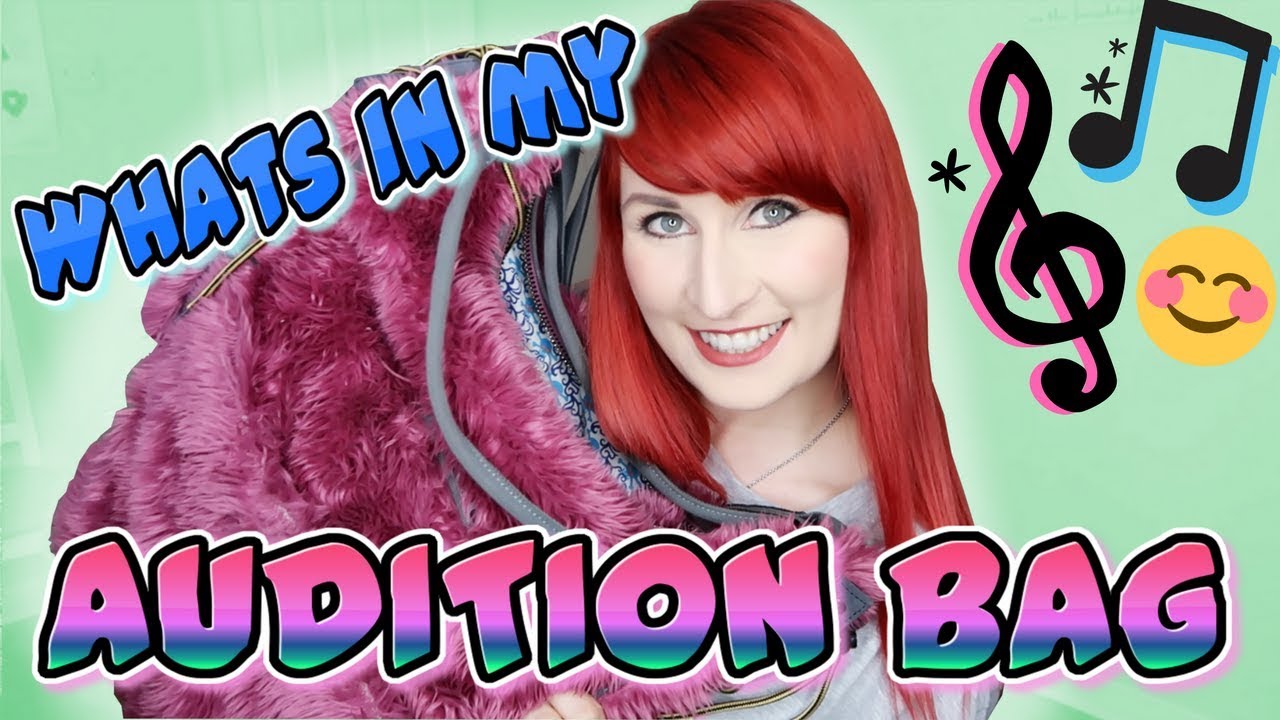 Whats in my Audition Bag! | Just Josie - YouTube