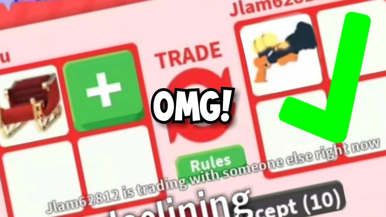 What People Trade For A Santa Sleigh On Adopt Me!(Roblox) - YouTube