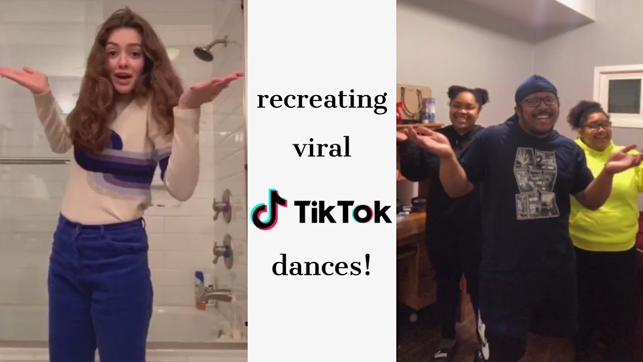 recreating viral TikTok dances! (ft. siblings) - YouTube