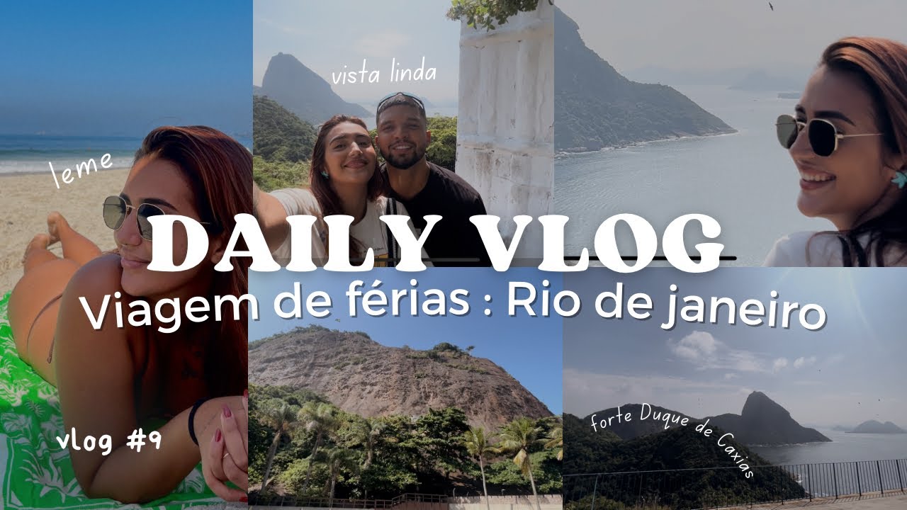VLOG: PASSEIO NO RIO DE JANEIRO + PRAIA DO LEME #vlog #vlogs #vlogger # ...