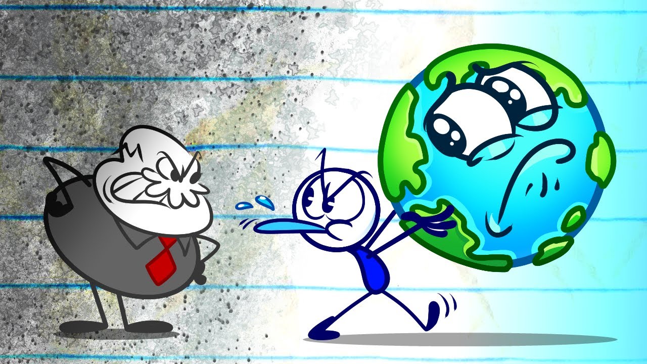 Smog Eat Smog World | Pencilmation Cartoons! - YouTube