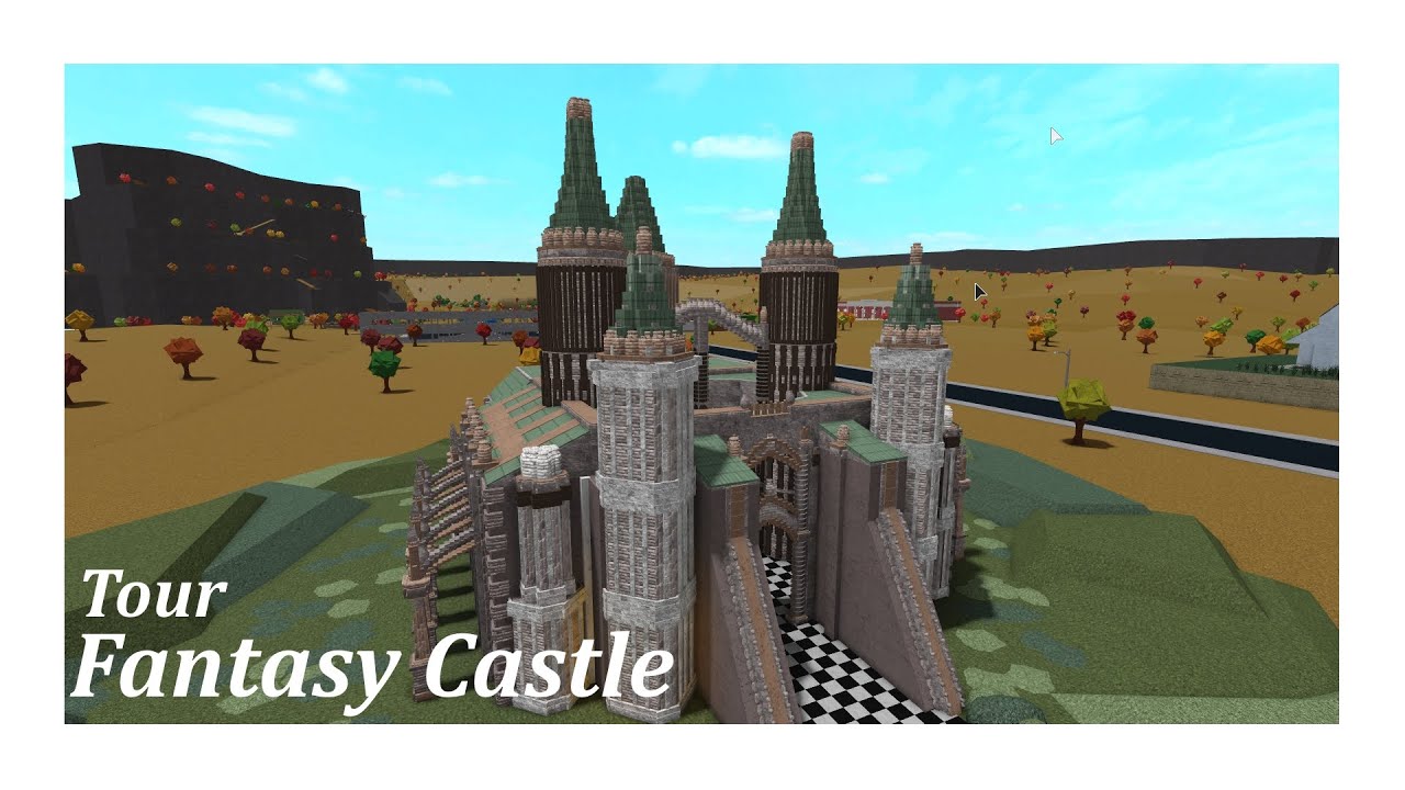 Fantasy Castle - Welcome to Bloxburg - YouTube