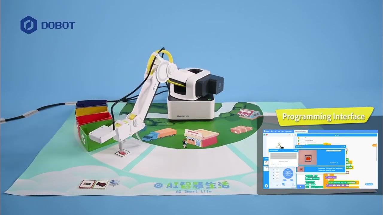 DOBOT - AI Teaching Kit for Dobot Magician Lite - YouTube