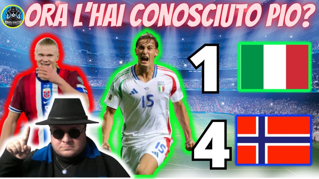 ITALIA-NORVEGIA 1-4: EHI HAALAND, LO HAI CONOSCIUTO ORA PIO? DETTO ...