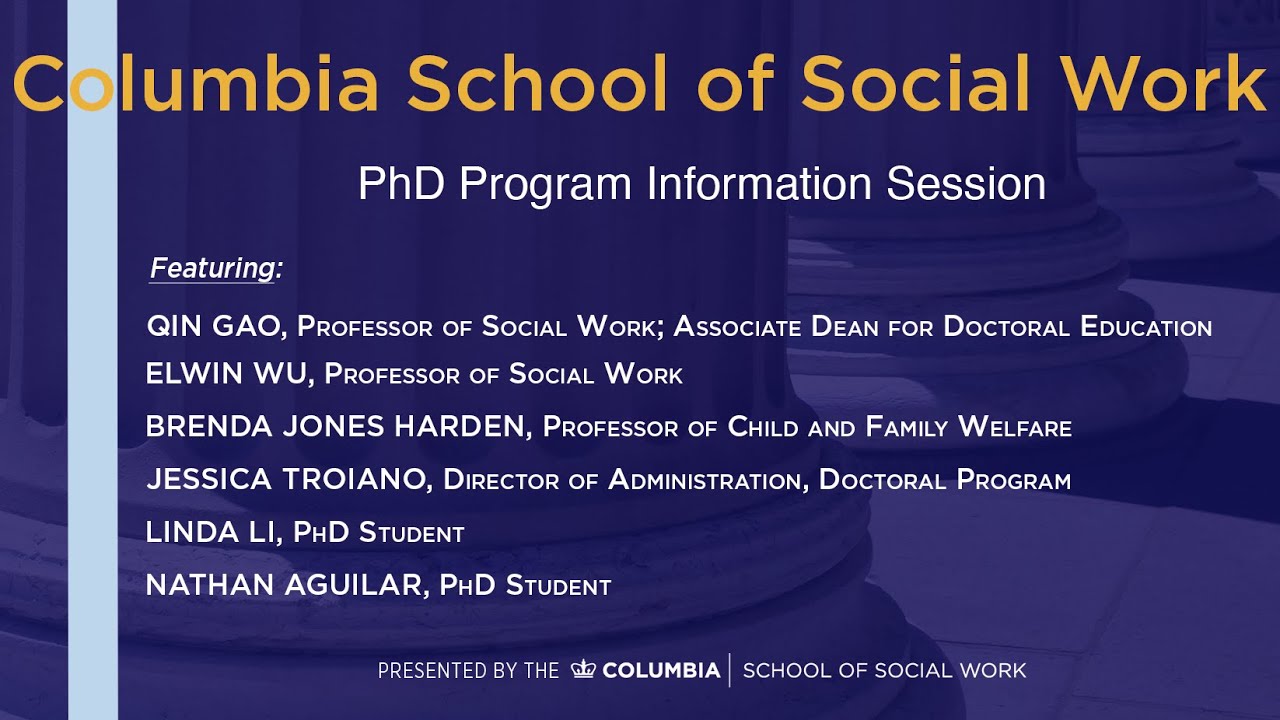 PhD Program Information Session - YouTube