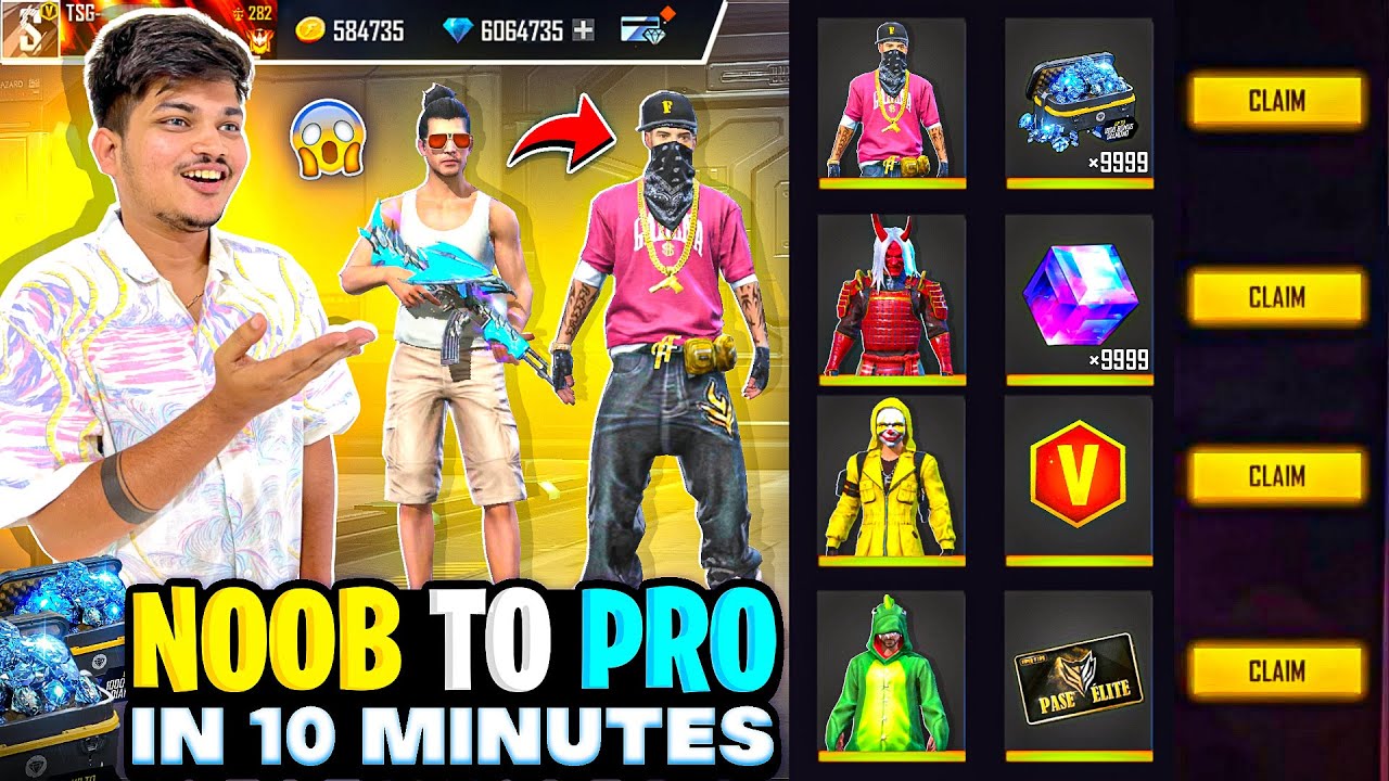 Free Fire I Got All New Upcoming Bundles And Gun Skins Permanent😍 POOR ...