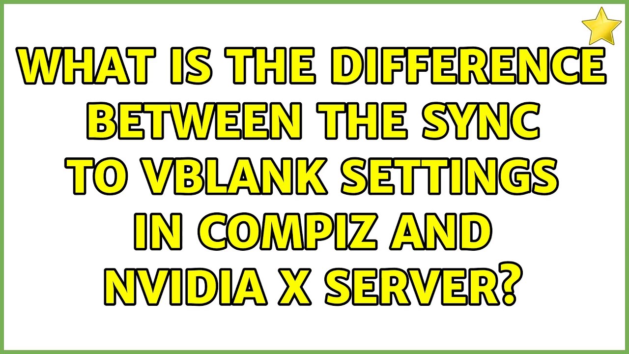 What Is Vblank at Timothy Bottom blog