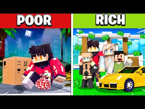 I Went From POOR to RICH in Minecraft - YouTube
