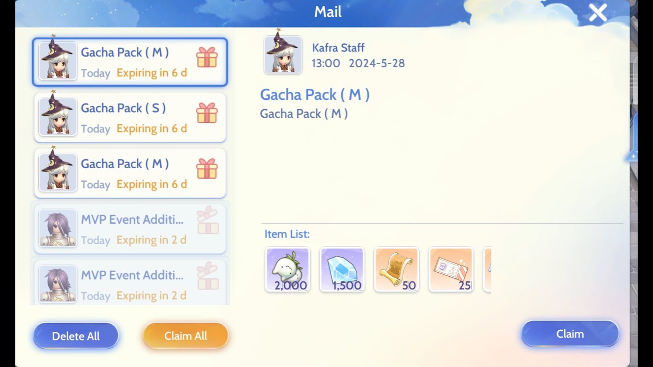 ROO RETURN DAY 3 GACHA CARD + GACHA PET - YouTube