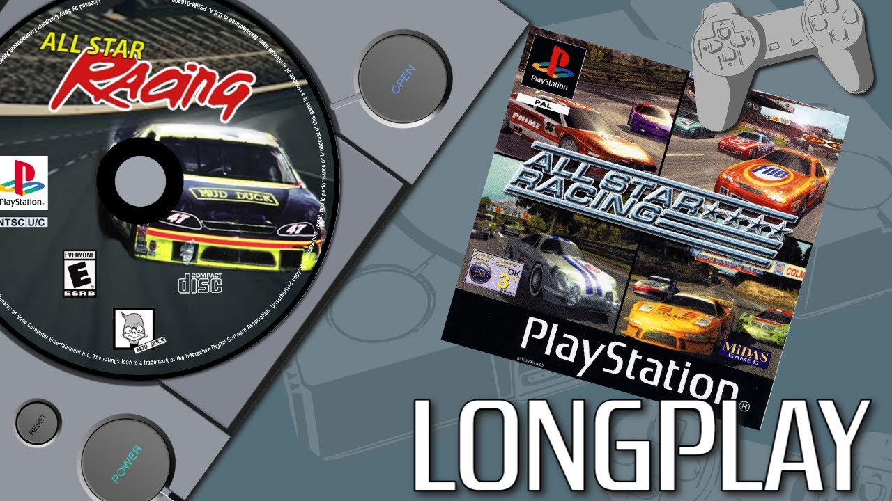 All Star Racing PS1 Longplay - Longplay of All Star Racing PS1 - YouTube