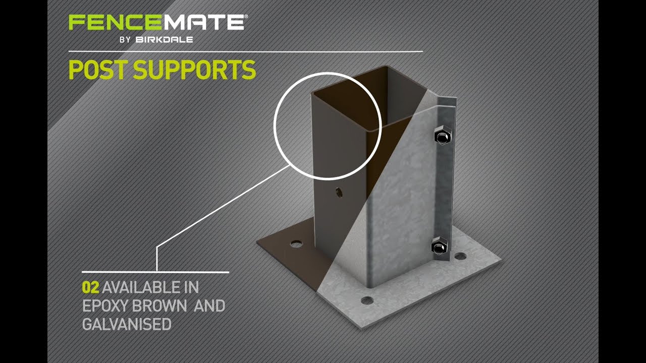 FENCEMATE® By Birkdale: Fencing and decking accessories - YouTube
