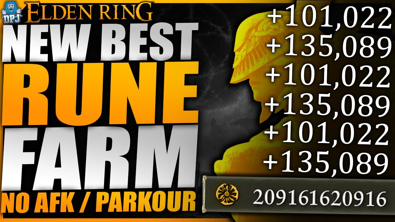 Elden Ring: NEW AMAZING RUNE FARM - EARN MILLIONS FAST - NO PARKOUR ...
