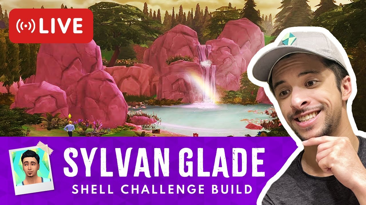 A Sims 4 Shell Challenge Build in SYLVAN GLADE! - YouTube