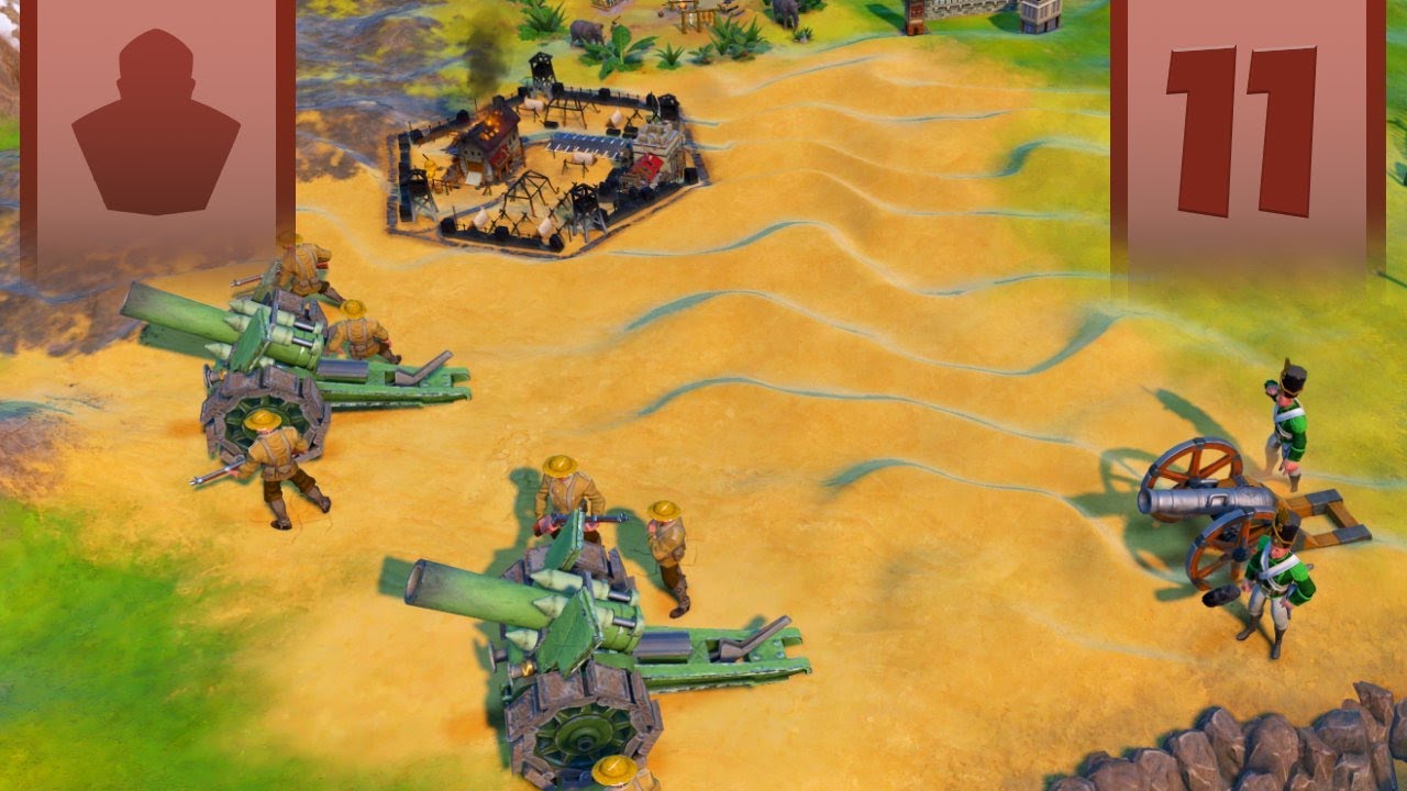 Civ 6 Gaul Deity Gameplay - Are We There Yet? - Part 11 - YouTube