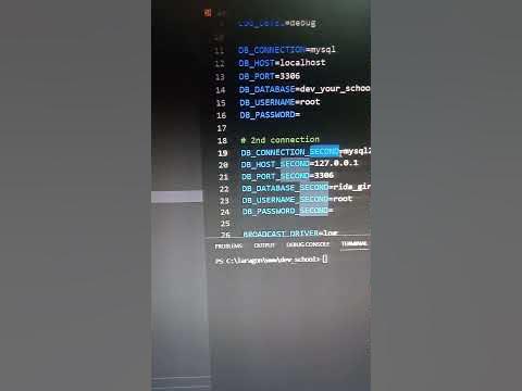 Connect Multiple Database with Laravel | Shorts - YouTube