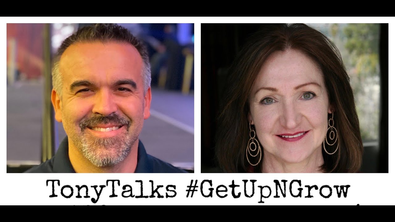 TONY TALKS #GetUpNGrow Ep#103 w/ Deb Battersby - YouTube