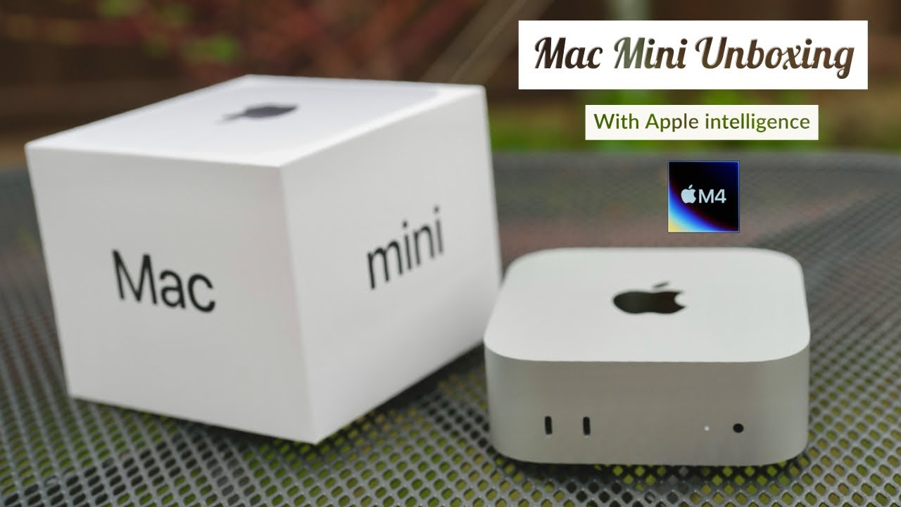 M4 Mac Mini Unboxing | Built The Perfect Mac Mini Workstation in 2024 ...