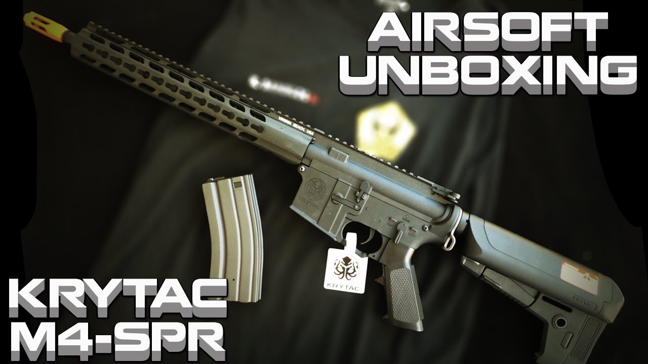Unboxing - M4 Trident SPR Krytac ( PT-BR ) - YouTube