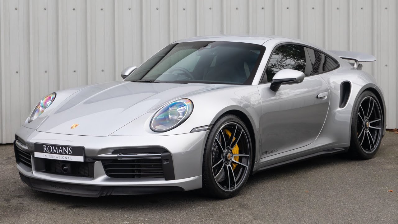 2020 Porsche 911 (992) Turbo S - GT Silver Metallic - Walkaround ...