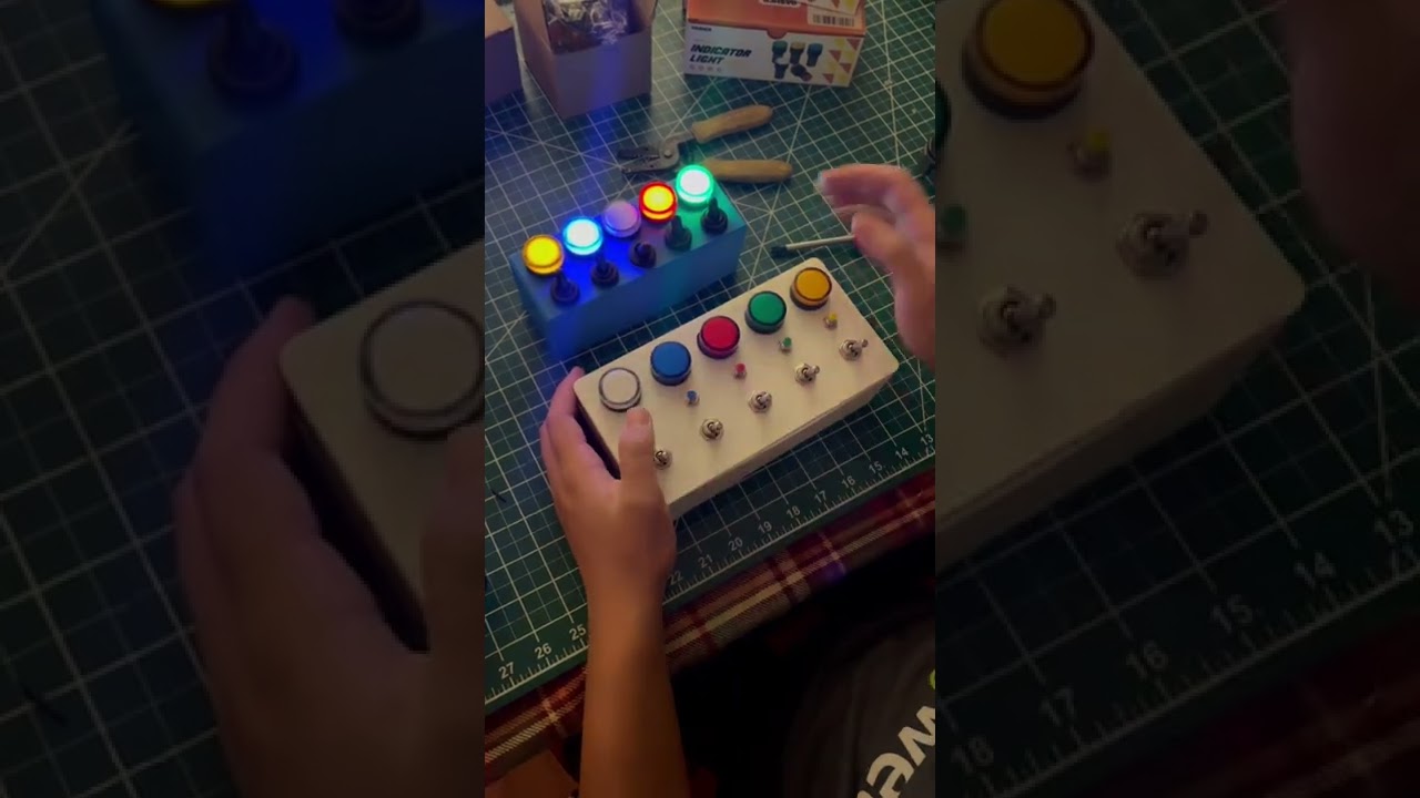 Ultra Satisfying Toggle Box Toy - YouTube