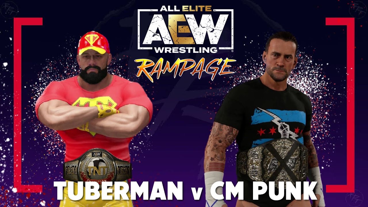 AEW Rampage: Tuberman v CM Punk - Champion Vs Champion #nontitle # ...