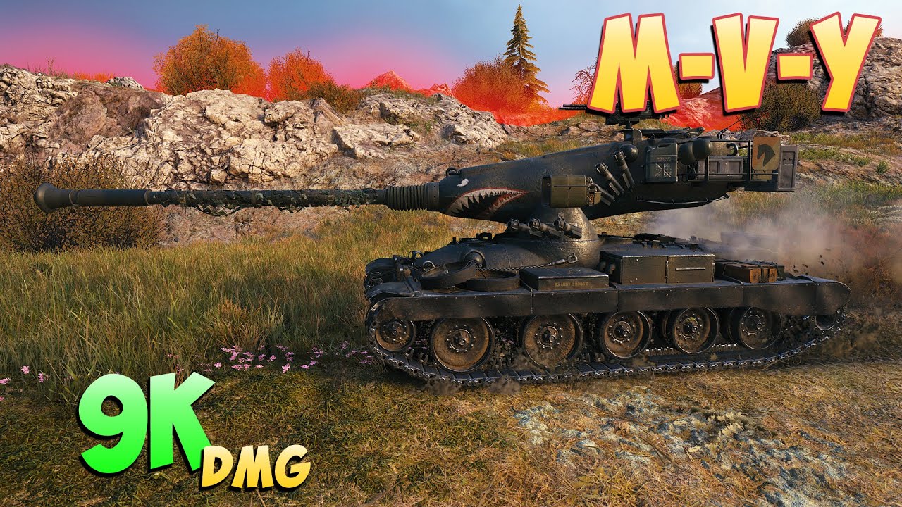 M-V-Y - 4 Kills 9K DMG - Tired! - World Of Tanks - YouTube