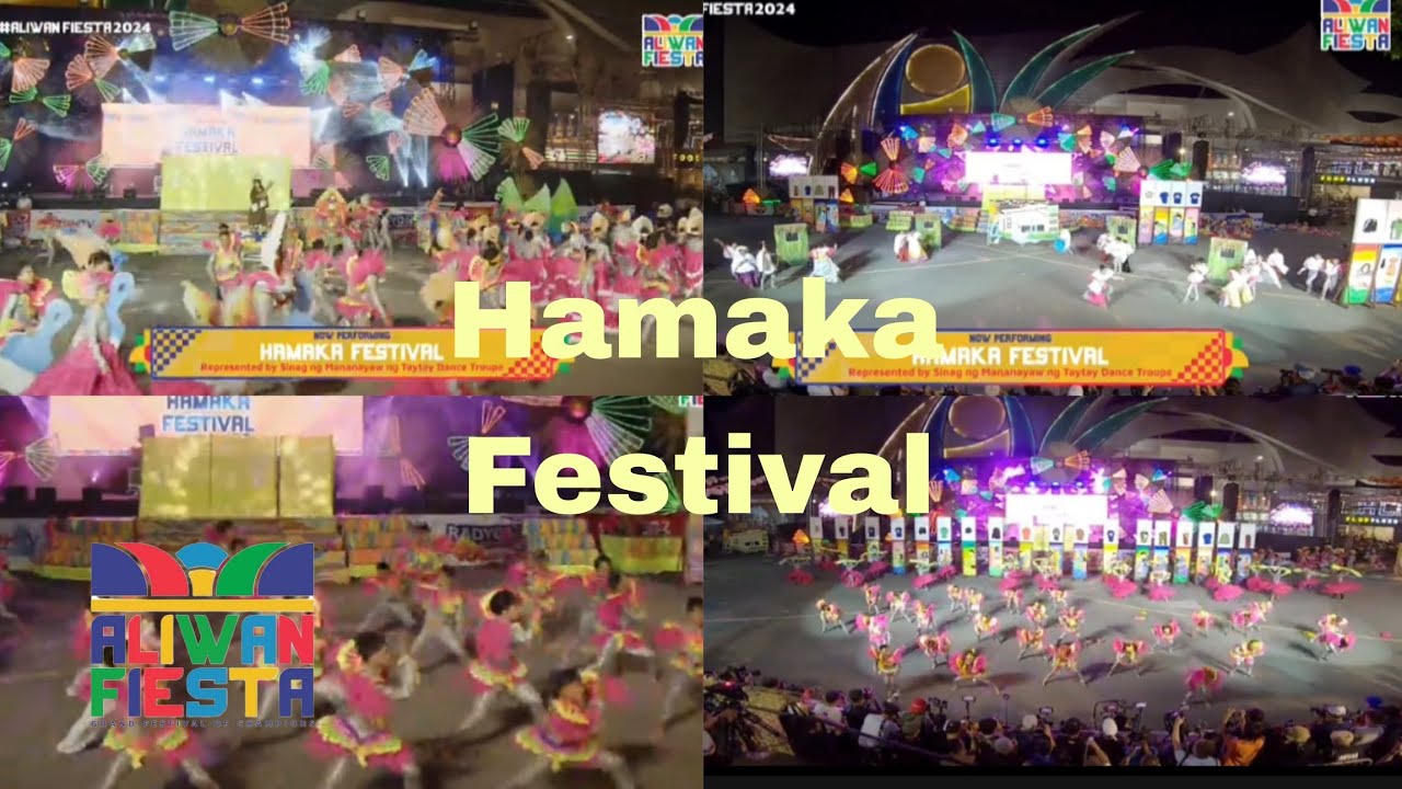 Hamaka Festival from Taytay, Rizal | Aliwan Fiesta 2024 Street Dance ...