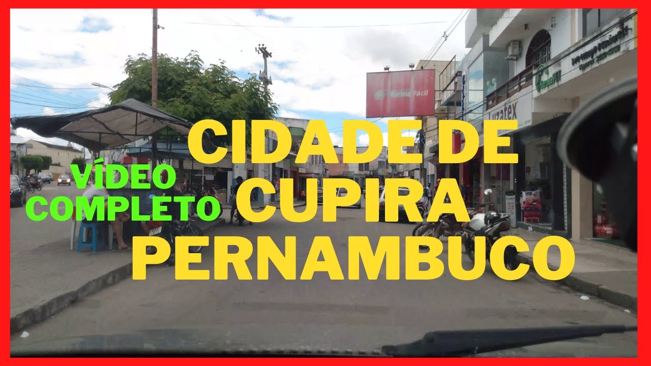 Vamos conhecer a Cidade de Cupira Pernambuco - YouTube