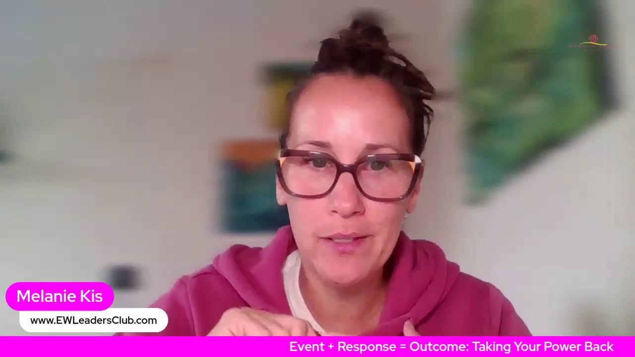Event + Response = Outcome: Taking Your Power Back - YouTube