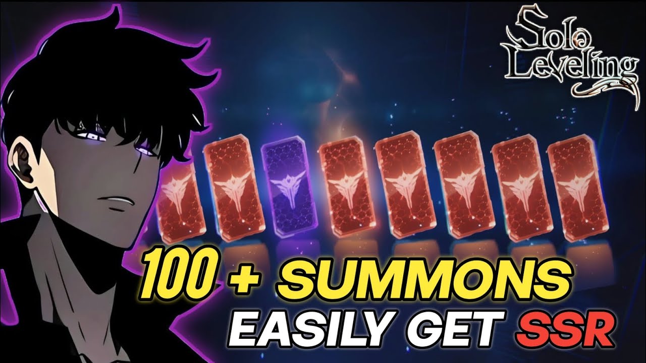 100+ Summons Easily Get SSR | Solo Leveling Arise - YouTube