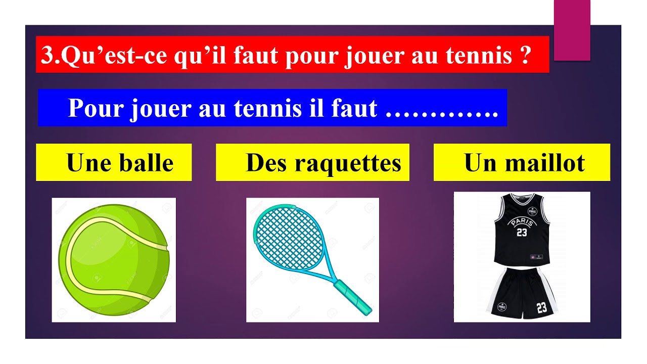 4 Réponds aux questions - YouTube