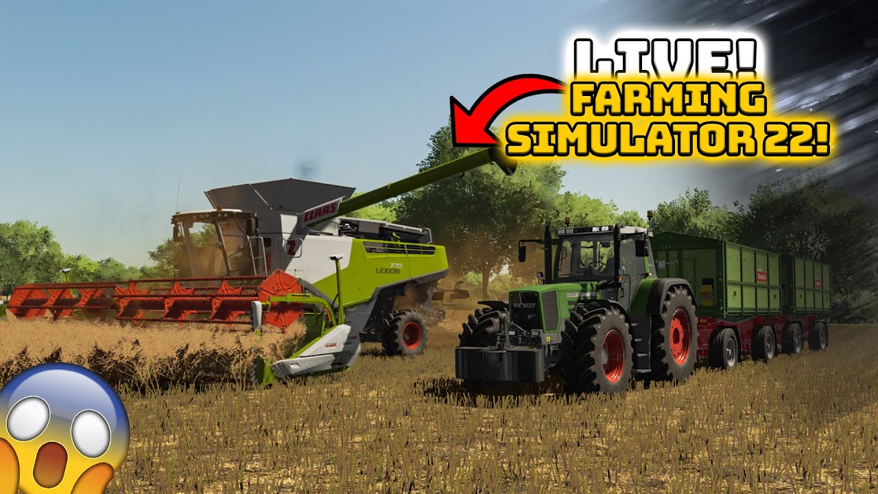 🔴LIVE! - Legancki dzień😏 Farming Simulator 22🔥#fs22 #farmingsimulator22 ...