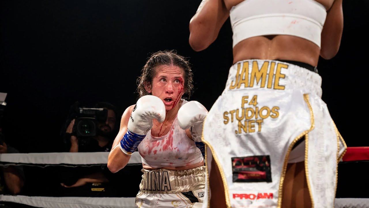 JAMIE MITCHELL VS NINA HUGHES RESULT - YouTube