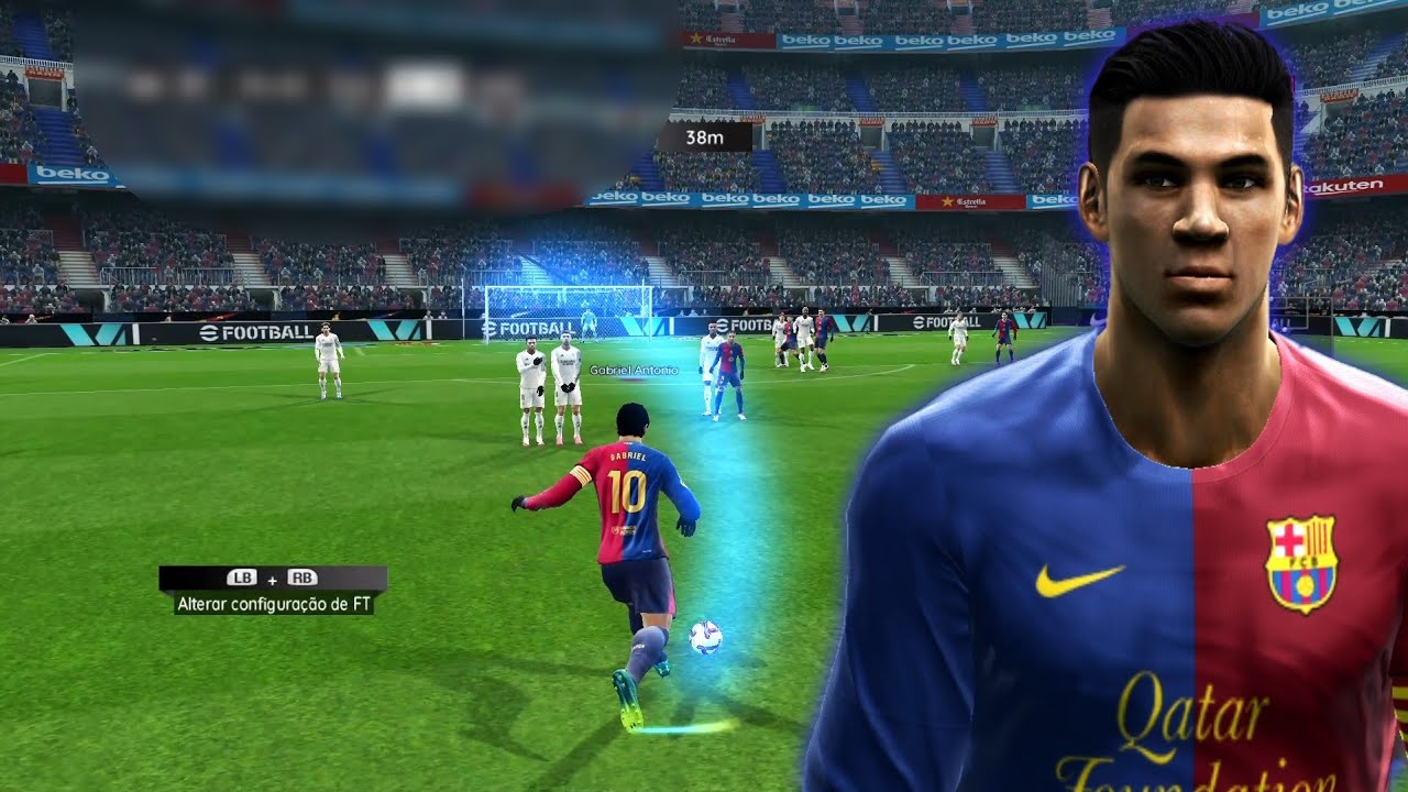 MEU PRIMEIRO EL CLASSICO! - PES 2013 PATCH 2025 RUMO AO ESTRELATO - YouTube
