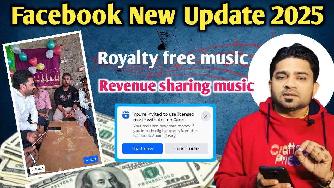 Facebook new update 2025 | facebook ads on reels | copyright free music ...