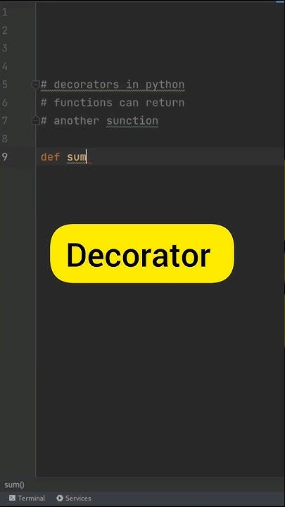 😉python program to create decorator #shorts #python #shortvideo #viral - YouTube