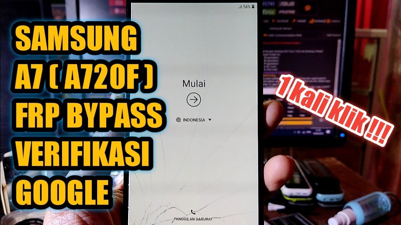 Samsung A7 FRP Bypass (A720f) - YouTube