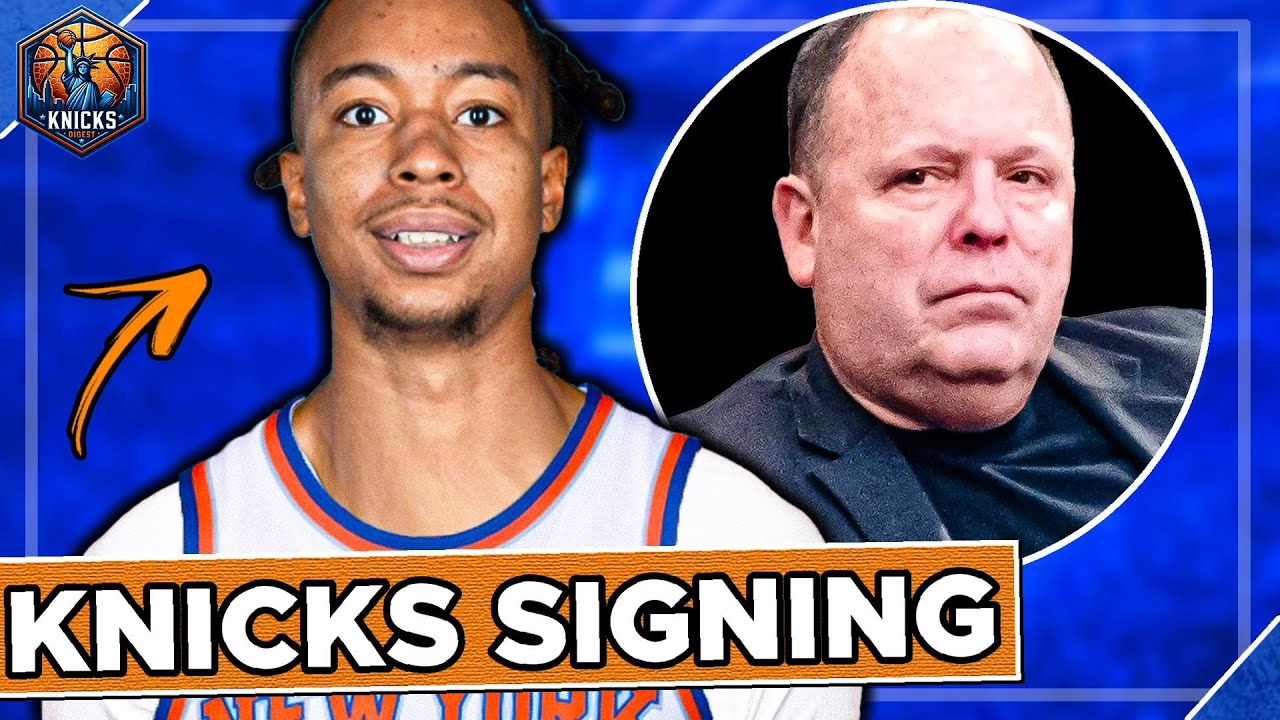 Knicks make SNEAKY Good Signing... This is PERFECT | Knicks News - YouTube