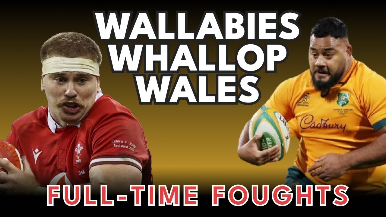 Australia v Wales [Rugby Match Review - July 2024] - YouTube