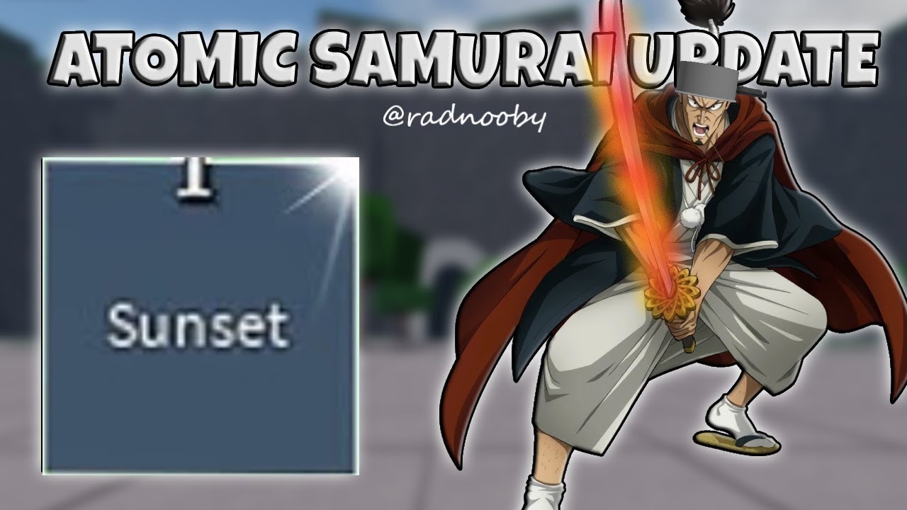 ATOMIC SAMURAI GOT A MAJOR BUFF 🔥.. AND ITS INSANE || The Strongest Battlegrounds. - YouTube
